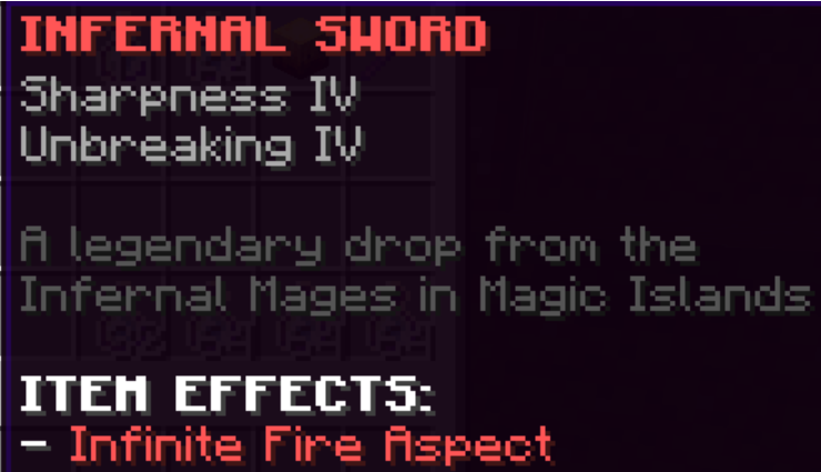 Survival - Items | ManaCube Official Wiki