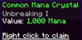 Survival - Items | ManaCube Official Wiki